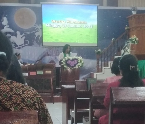 Ibadah Minggu Pagi, 15 Januari 2023 di GKI Maranatha Malompo Nabire - Nabire.Net
