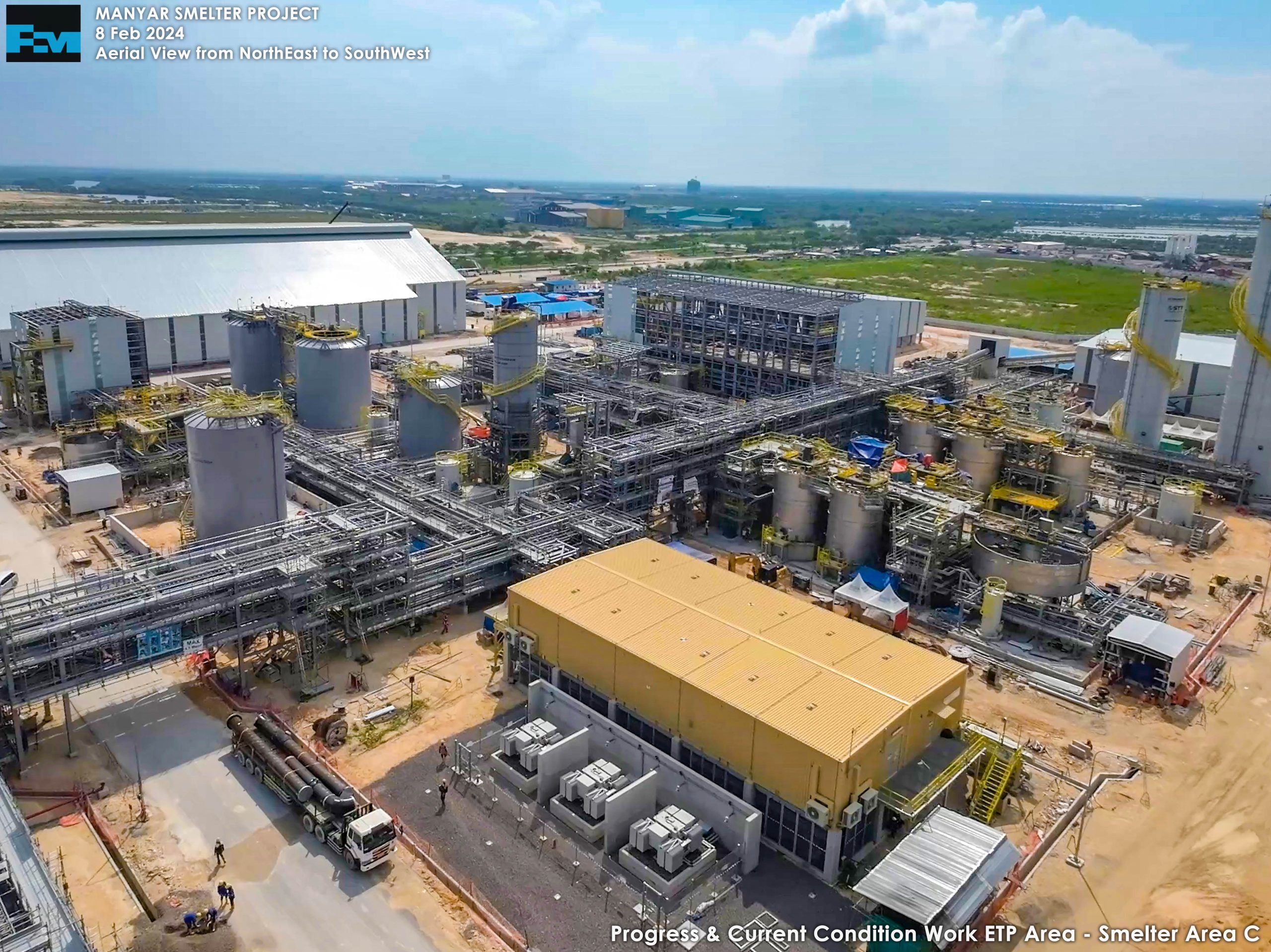 Intip Smelter PT Freeport Indonesia di Gresik Jawa Timur - Nabire.Net