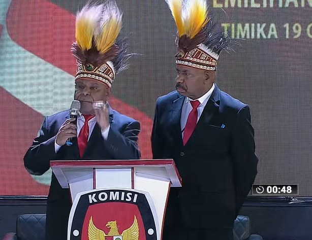 Visi dan Misi Natalis Tabuni dan Titus Natkime pada Debat Pilgub Papua ...